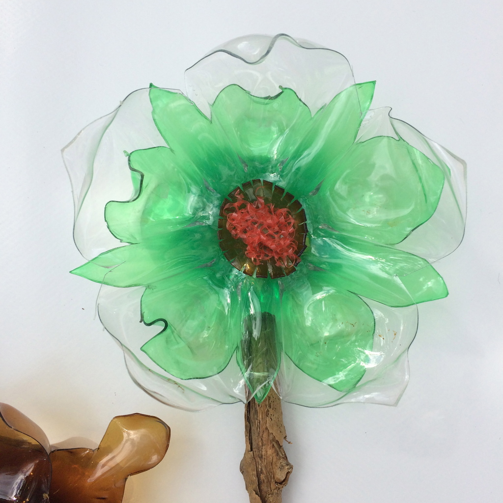 Plastic Bottle Flowers | Colourful Minds