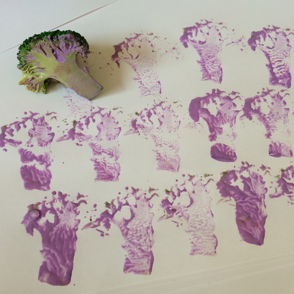 Vegetable Printing | Colourful Minds