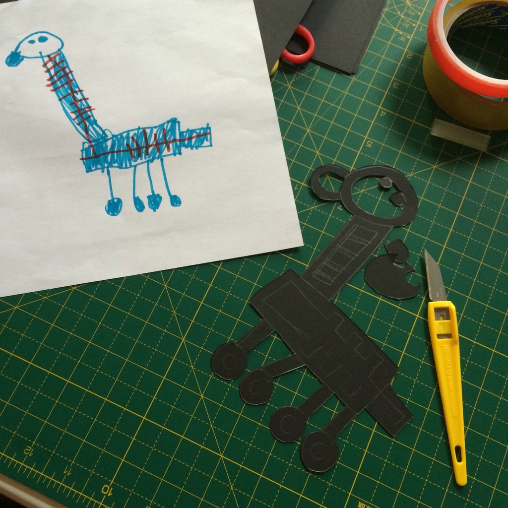 Colourful Dinosaur Shadow Puppets | Colourful Minds