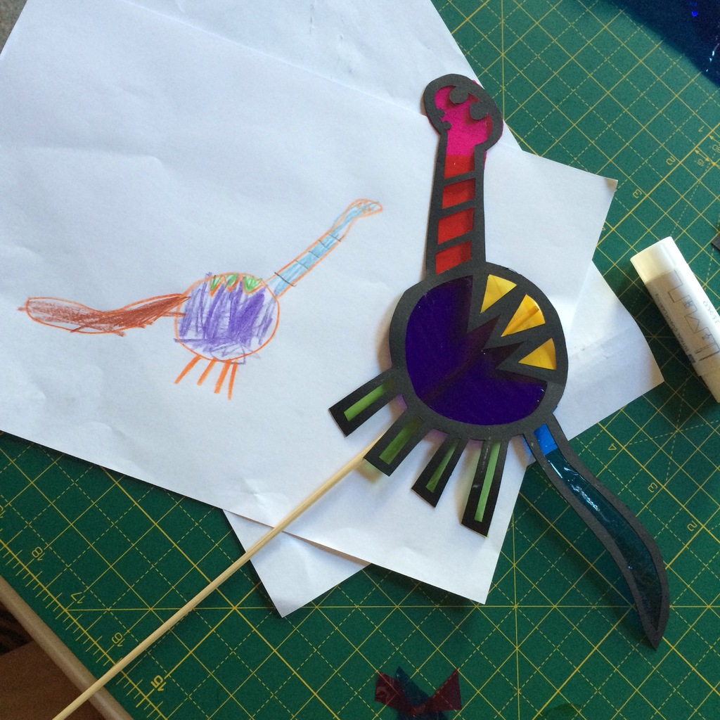 Colourful Dinosaur Shadow Puppets | Colourful Minds