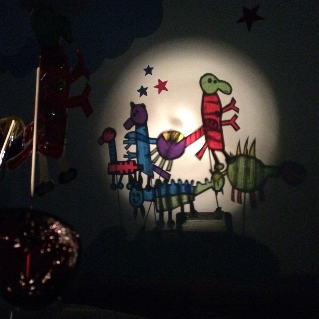 Colourful Dinosaur Shadow Puppets | Colourful Minds
