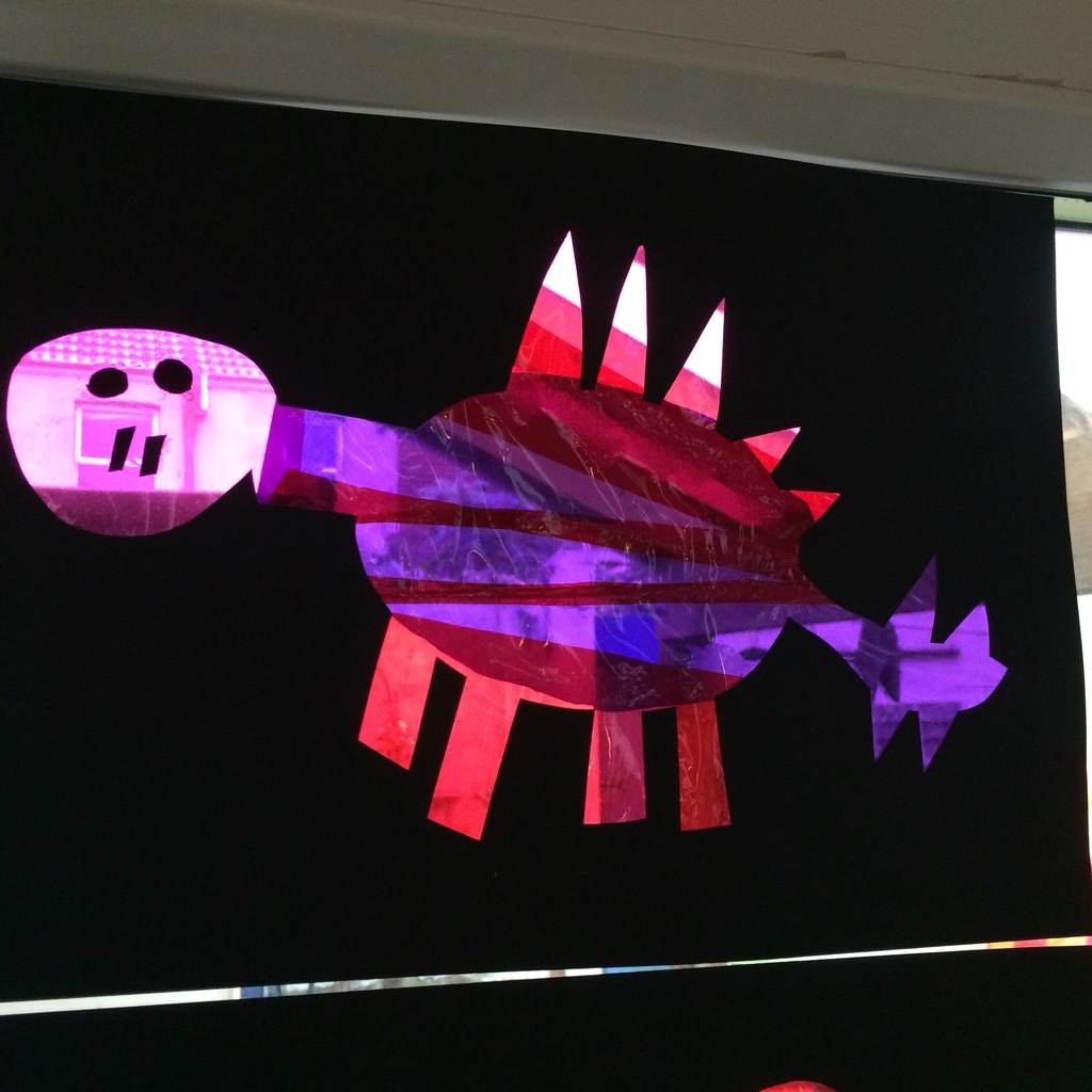 Colourful Dinosaur Shadow Puppets | Colourful Minds