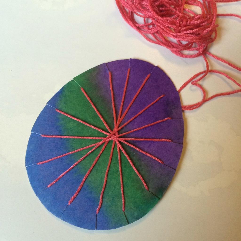 Embroidered Eggs | Colourful Minds