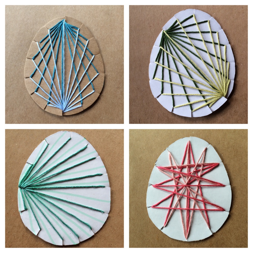 Embroidered Eggs | Colourful Minds