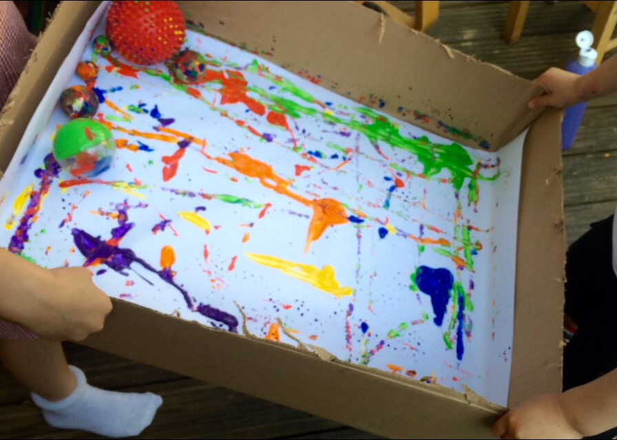 Marble Painting | Colourful Minds