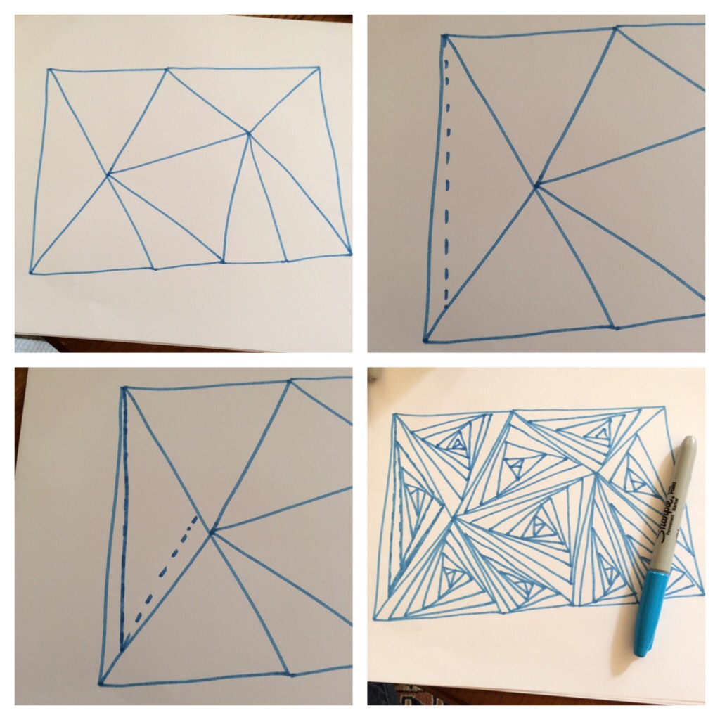 Optical Illusion Drawing | Colourful Minds