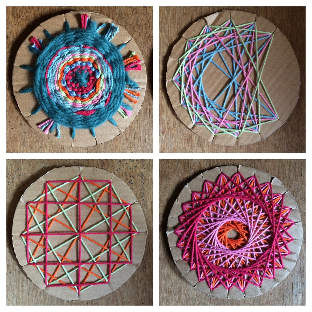 Woven Wool Flowers | Colourful Minds