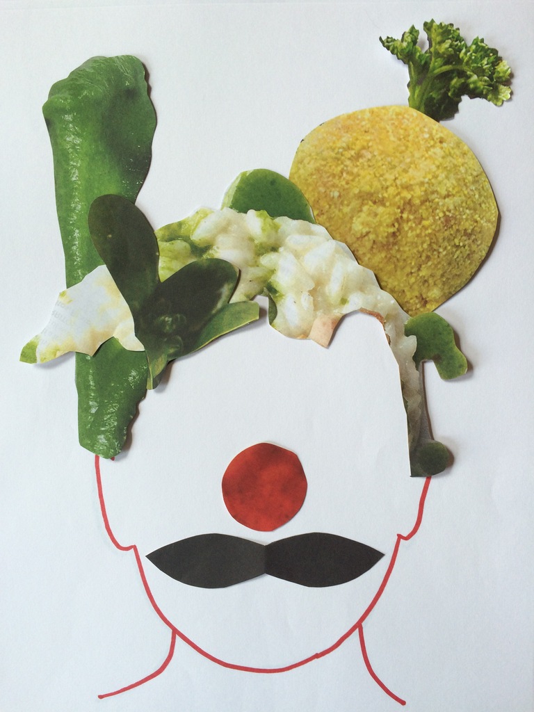 Recycled Collage Faces | Colourful Minds