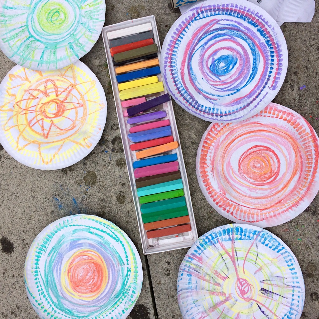 Paper Plate Patterns | Colourful Minds