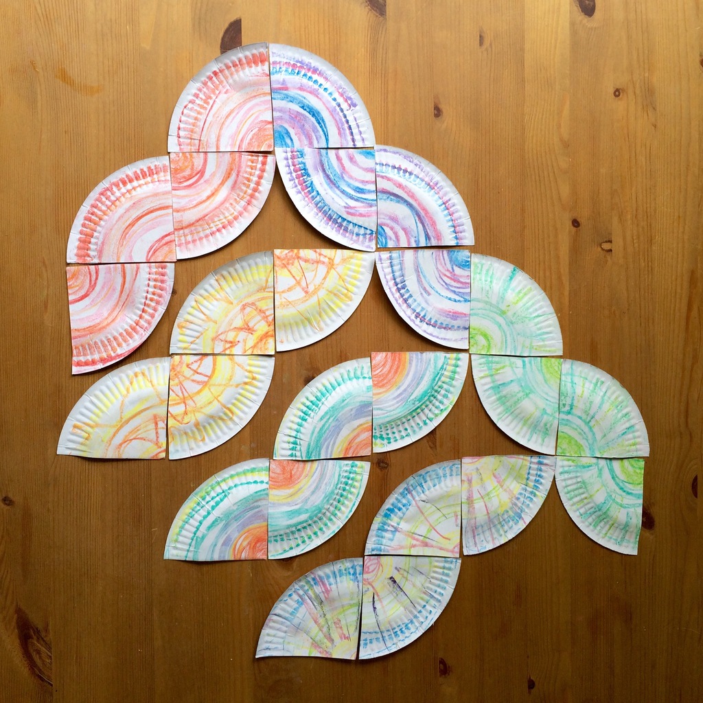 Paper Plate Patterns | Colourful Minds
