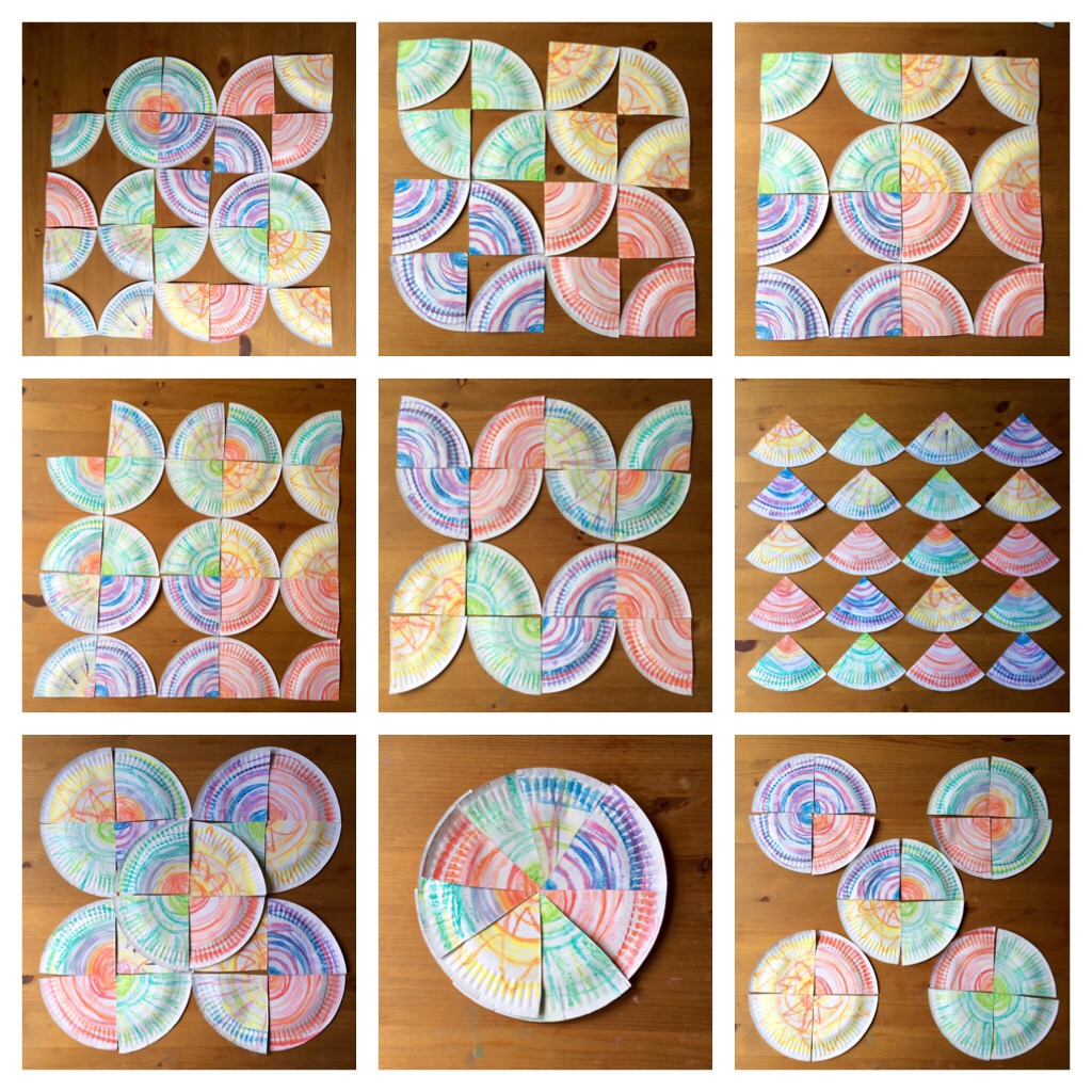 Paper Plate Patterns | Colourful Minds