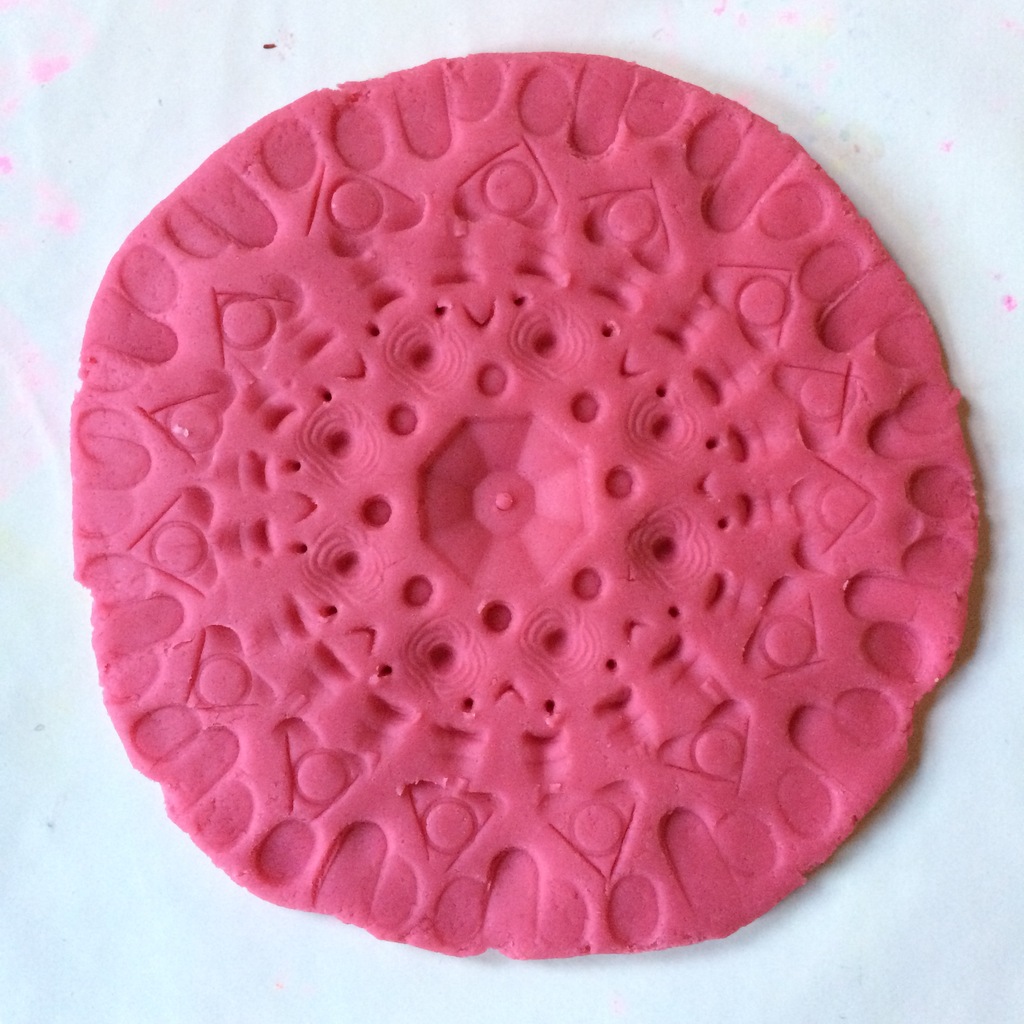 Homemade Play Dough Mandalas | Colourful Minds