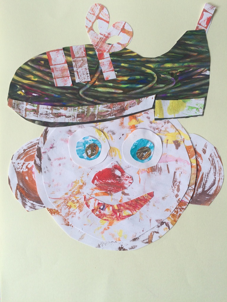 Nonsense Pictures Paper Collage | Colourful Minds