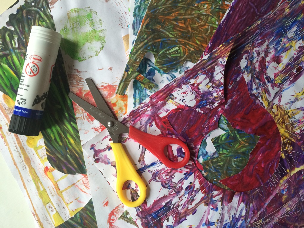 Nonsense Pictures Paper Collage | Colourful Minds